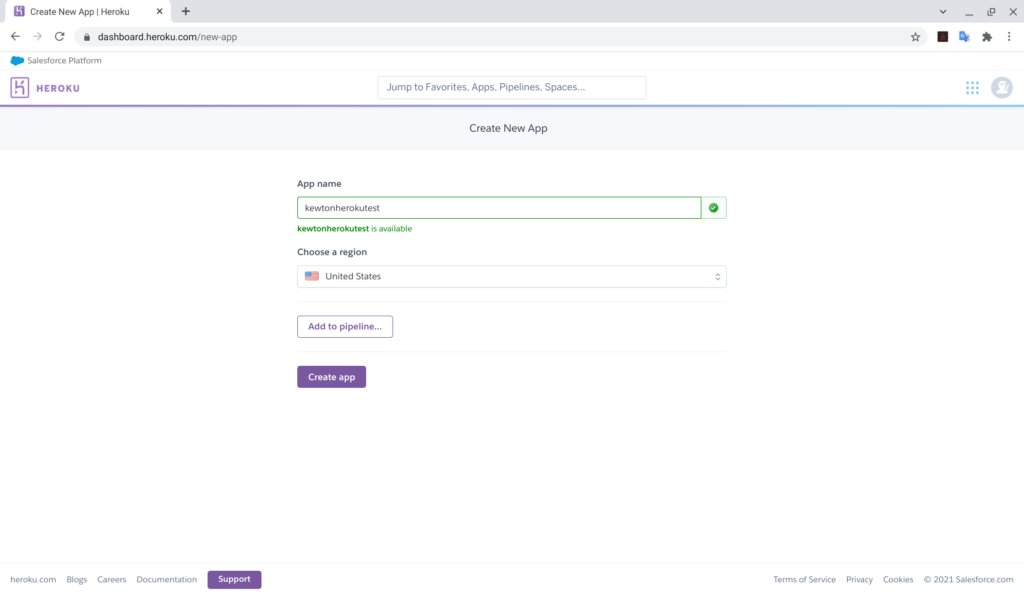 Heroku に Python Web アプリ を公開する方法 – Heroku アプリの作成から公開URLの確認まで